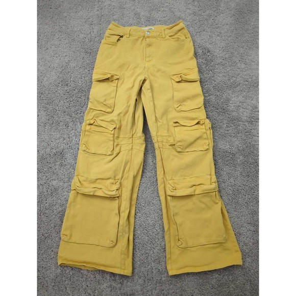 Fashion Nova | Pants & Jumpsuits | Fashion Nova Pants Womens 3 Yellow ...